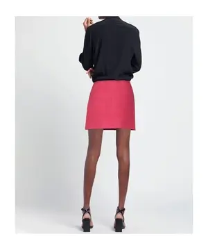 GANNI Logo Detailed Skirt