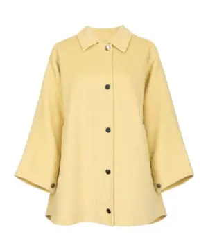 Pinko Long-sleeved Coat With Scarf Detail
