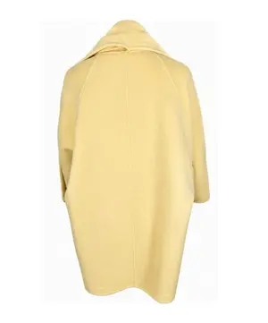 Pinko Long-sleeved Coat With Scarf Detail