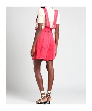 Isabel Marant Étoile High-waisted Overall Shorts With Detachable Belt