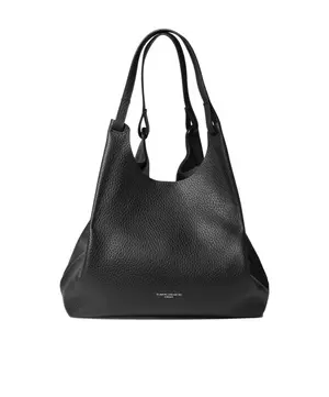 GIANNI CHIARINI Large Leather Shoulder Bag