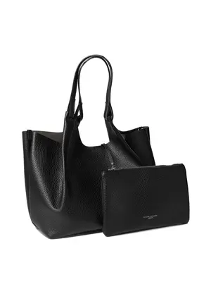 GIANNI CHIARINI Large Leather Shoulder Bag
