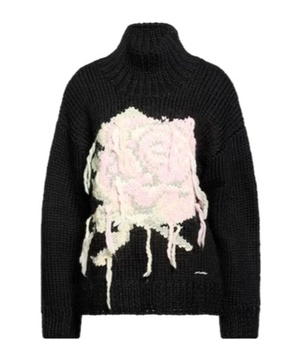 GANNI Wool Turtleneck Sweater