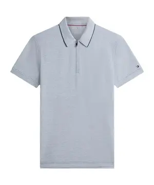 Tommy Hilfiger Shortsleeve Polo Shirt - Gray