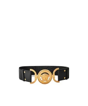 Versace Stretch Wide Waist Belt