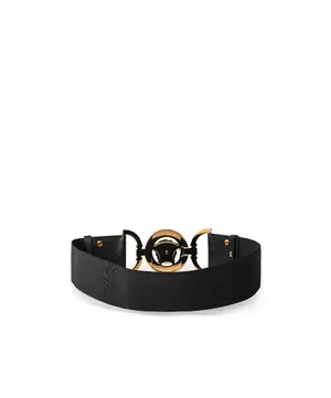 Versace Stretch Wide Waist Belt