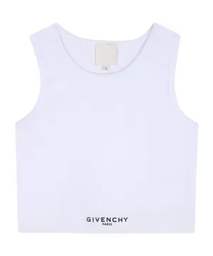 Givenchy Ribbed Cropped Tank Top