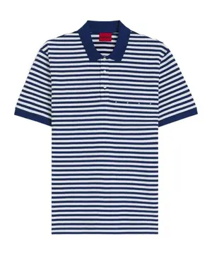 Hugo Boss Striped Shortsleeve Polo Shirt