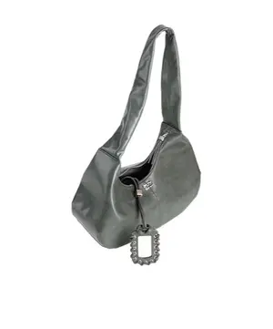GANNI Leather Underarm Bag