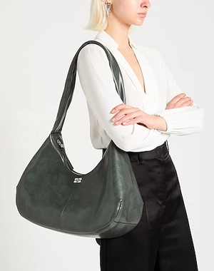 GANNI Leather Underarm Bag