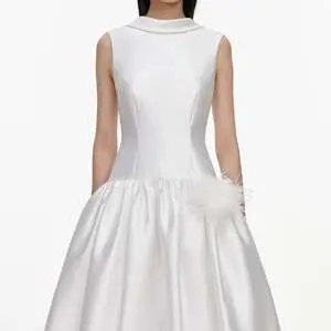 SELF-PORTRAIT Sleeveless Dress