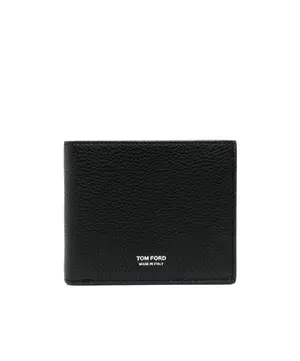 TOM FORD Printed Wallet - Black
