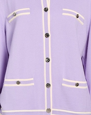 Tory Burch Plain Colour Cardigans