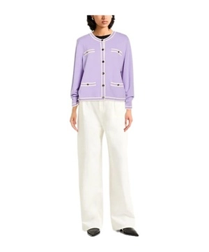 Tory Burch Plain Colour Cardigans