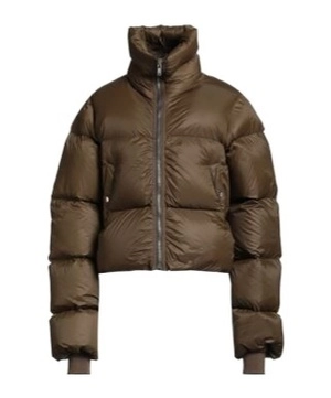 Rick Owens Padded Down Jacket - Brown
