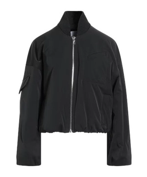 GANNI Plain Colour Jackets - Black