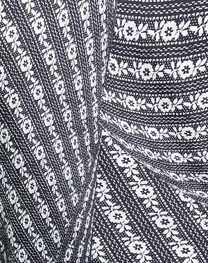 Tory Burch Printed Long Sleeve Midi Dress