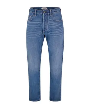 Versace Washed Straightleg Jeans - Blue