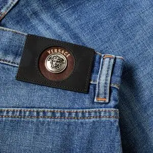Versace Washed Straightleg Jeans
