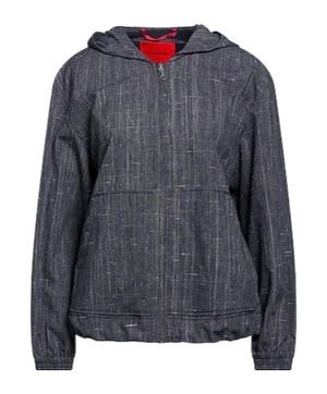 MAXCO. Max&co. Casual Hooded Jacket - Black