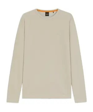Hugo Boss Crewneck Longsleeve Tshirt - Beige