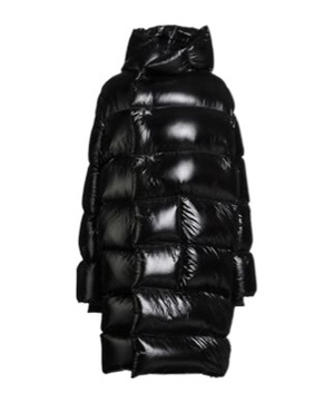 Rick Owens Long Hooded Down Coat
