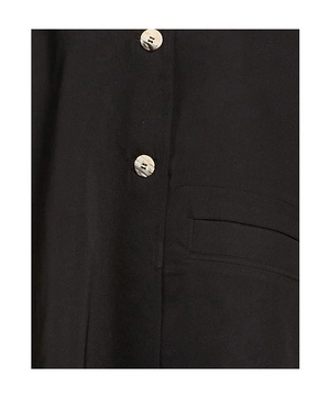GANNI Plain Colour Overcoats
