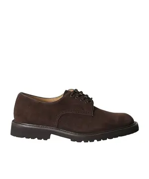 TRICKER'S Suede Lace-up Derby