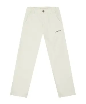 Off-White Casual Workwear Pants
