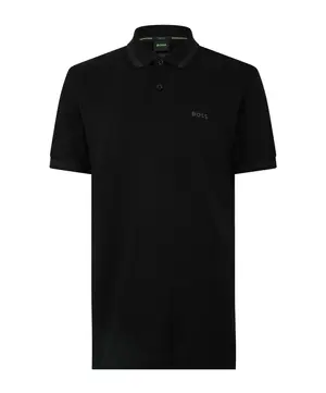 Hugo Boss Shortsleeve Polo Shirt - Black