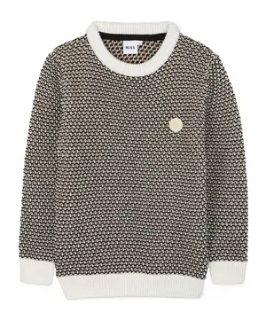 Hugo Boss Boss Textured Crewneck Sweater
