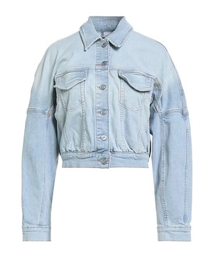 GANNI Denim Outerwear - Blue