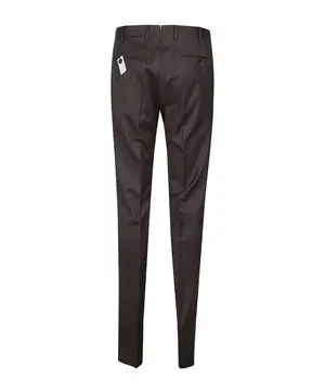 PT TORINO Tailored Pressed-crease Trousers