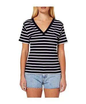 Tommy Hilfiger V-neck Striped T-shirt