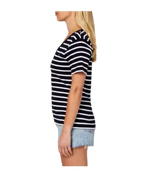 Tommy Hilfiger V-neck Striped T-shirt