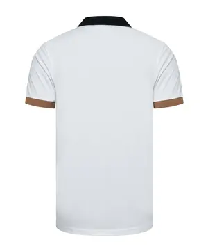 Hugo Boss Contrast Vneck Shortsleeve Polo Shirt