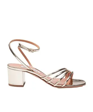 AQUAZZURA 50mm Latour Block-heel Sandals