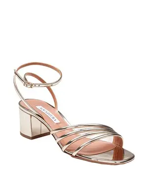 AQUAZZURA 50mm Latour Block-heel Sandals