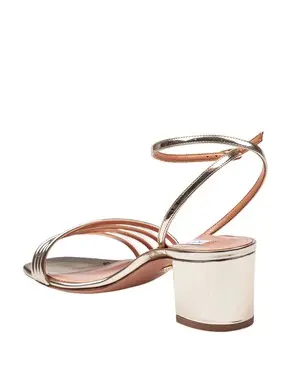 AQUAZZURA 50mm Latour Block-heel Sandals
