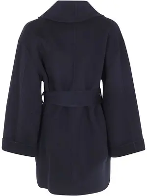BY MALENE BIRGER Shawlcollar Belted Wrap Coat