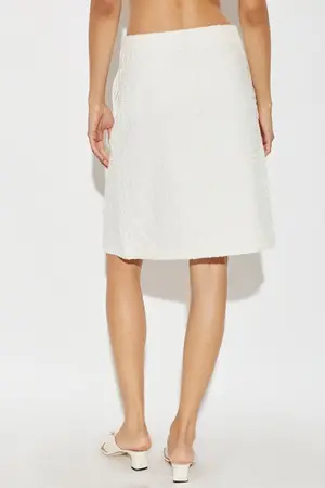 SELF-PORTRAIT Slit Skirt