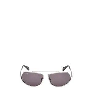 Max Mara Joey Pilot Frame Sunglasses - Silver