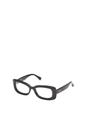 Max Mara Rectangular Frame Eyeglasses