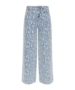 SELF-PORTRAIT Belt-loop Jeans