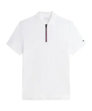 Tommy Hilfiger Short Sleeve Polo Shirt - White