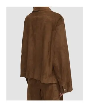 JOSEPH Suede Boxy Jacket