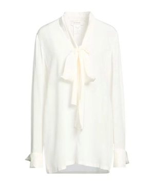 Sportmax Bow Detail Long Sleeve Crepe Blouse
