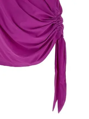 Goldbergh Zaira Draped Mini Beach Dress