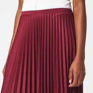 Lacoste Long Pleated Skirt