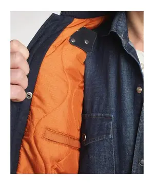 FAY Field Jacket In Wool Twill
